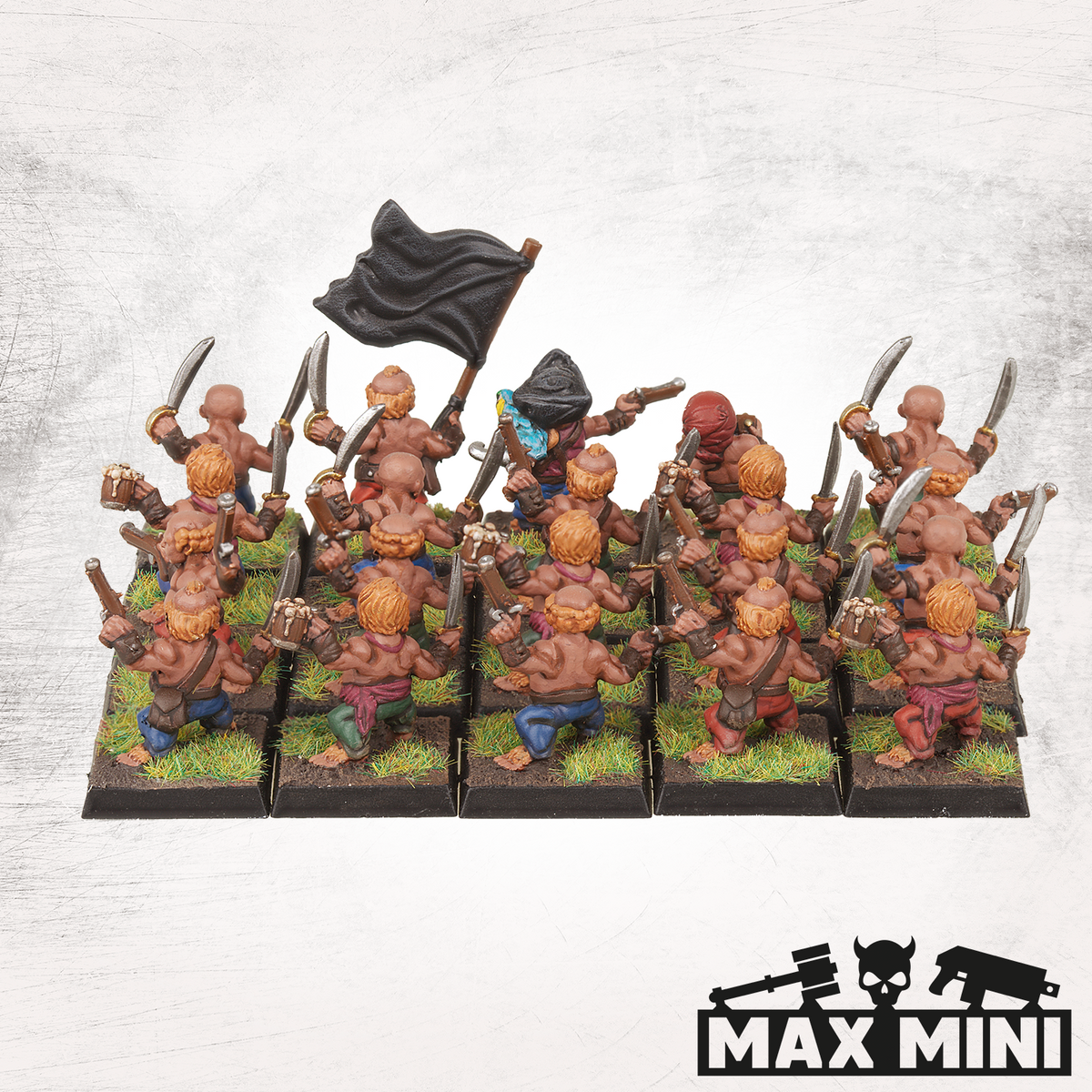 Halfling Merc Pirates – Max Mini