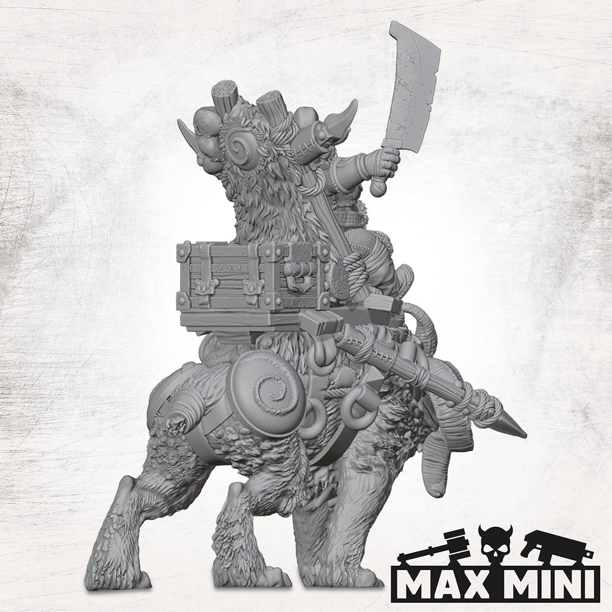 Ogre Monstrous Cat Rider – Max Mini